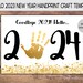 Hello 2024 New Year Handprint Craft Template Printable - Etsy Canada