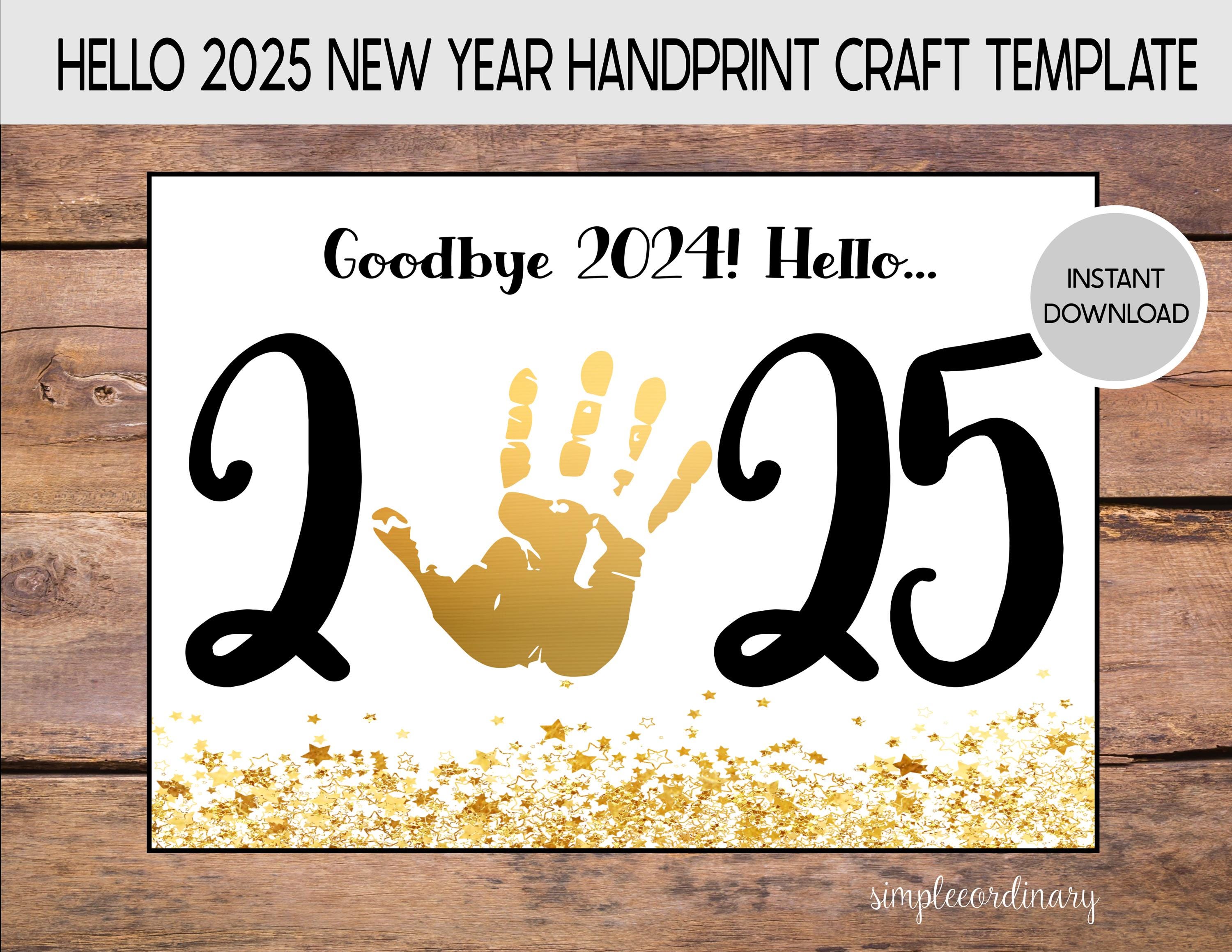 Handprint Template Printable