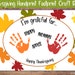 Thanksgiving Handprint Footprint Craft Bundle, Fall Printable Gift ...
