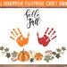 Fall Bundle Handprint Footprint Crafts, Printable Handprint Art ...