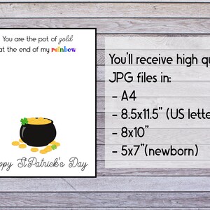 Pot of Gold St.patrick's Day Handprint Craft, Rainbow Handprint Art ...