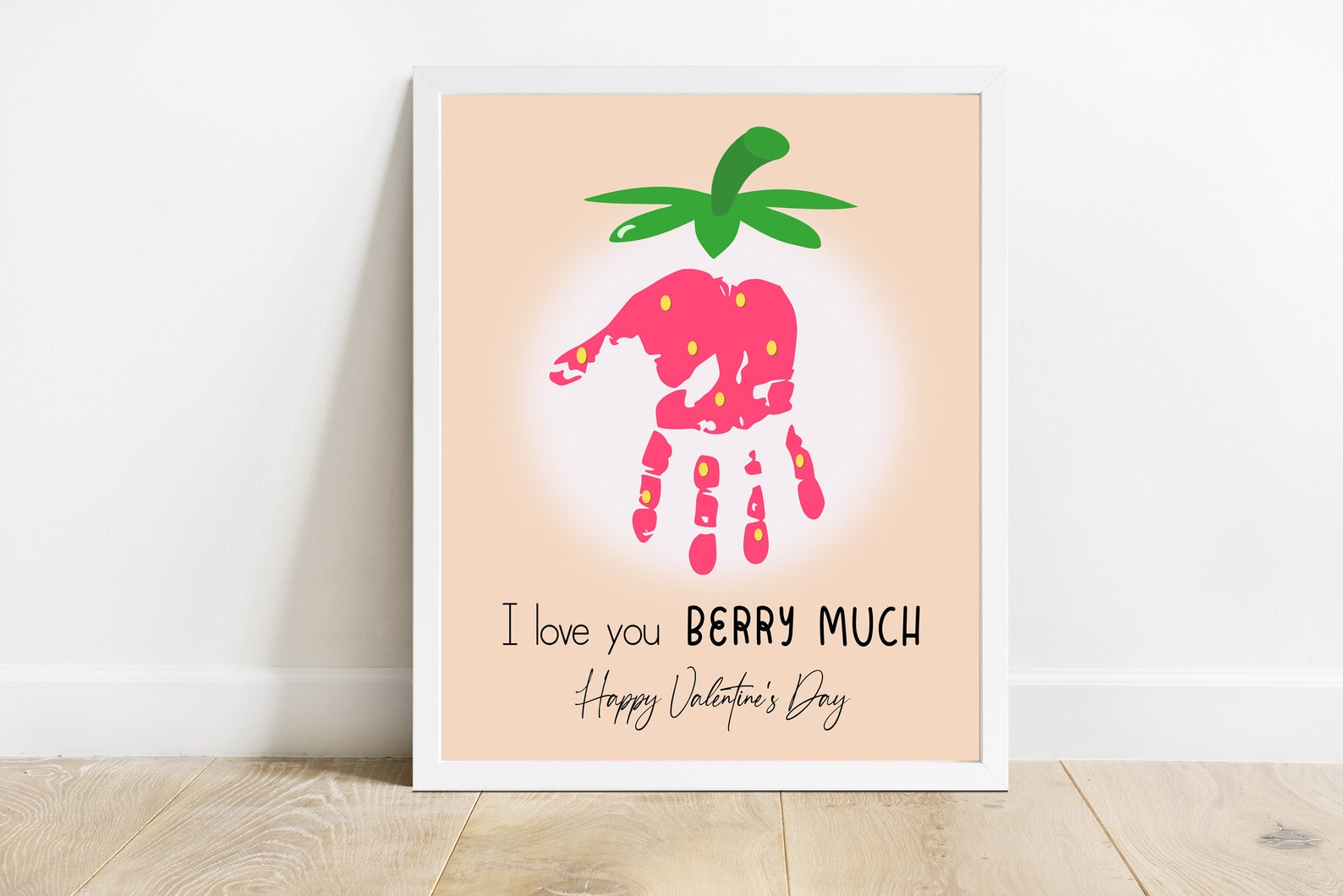 Valentine's Day Handprint Footprint Craft Bundle | Etsy