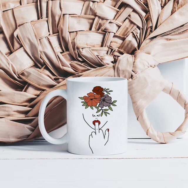 Woman Middle Finger SVG PNG EPS Dxf Cut File Feminist Svg - Etsy