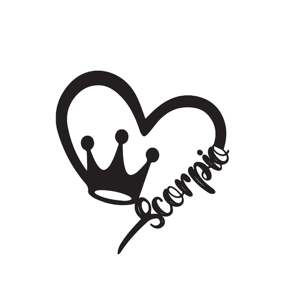 Scorpio Queen Svg Png Eps Dxf Design Instant Download - Etsy
