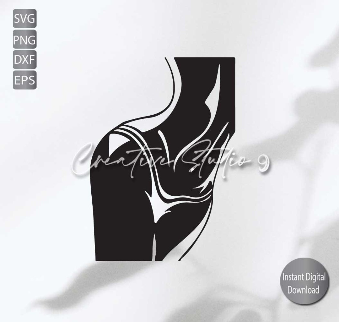 Woman's Body Line Art SVG, PNG, EPS, Dxf, Jpg / Line Art Woman Svg ...