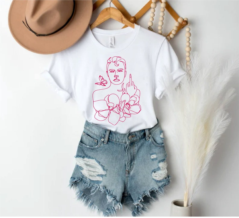 Buy Woman Middle Finger SVG PNG EPS Cut File Feminist Svg Online in ...