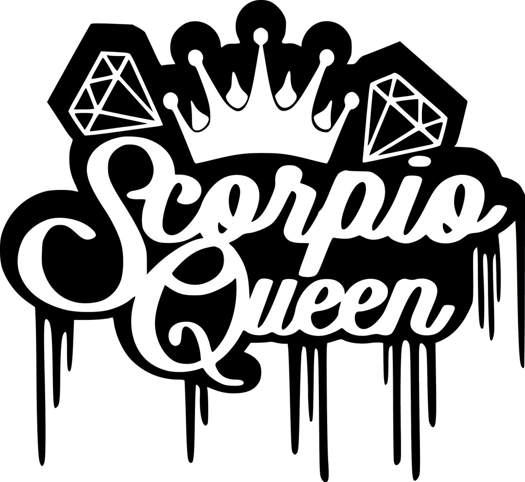 Scorpio Svg, Png, Eps, Printable Design, Instant Download Astrology ...