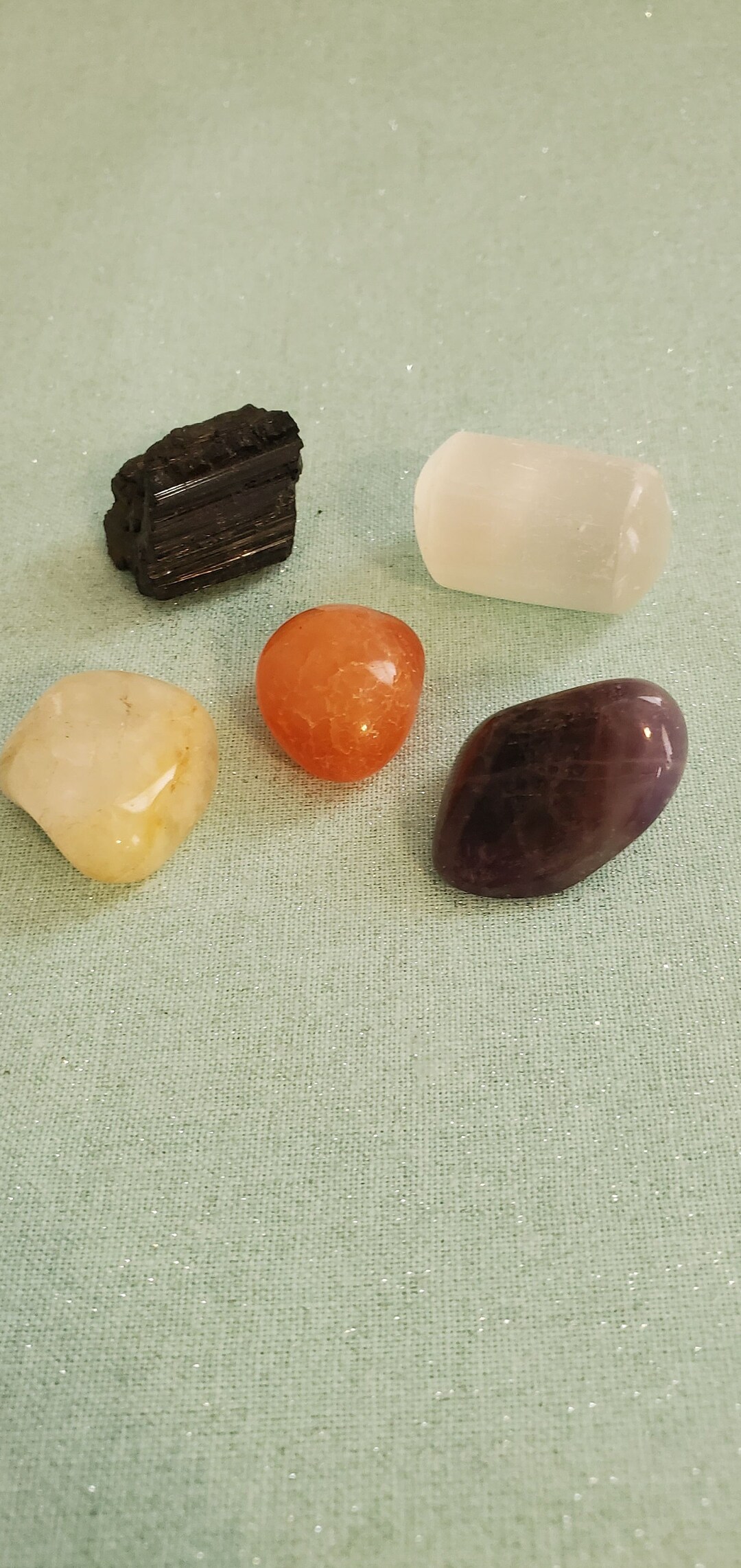 5 Timeline Shift Crystals- Reiki Charged Includes Salt Mix and Healing ...