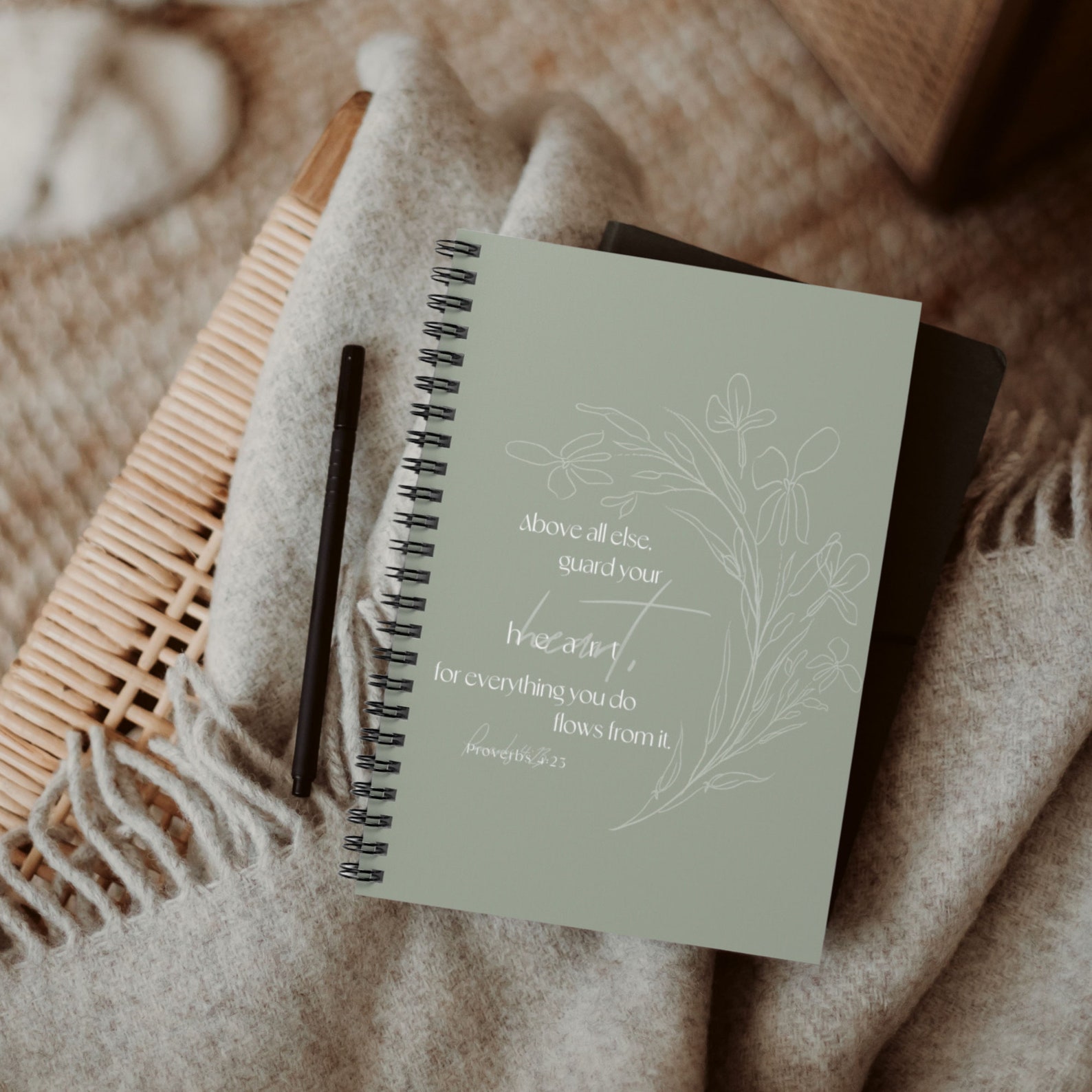 Spiral Notebook Christian Notebook Planner Catholic Evening Prayer ...