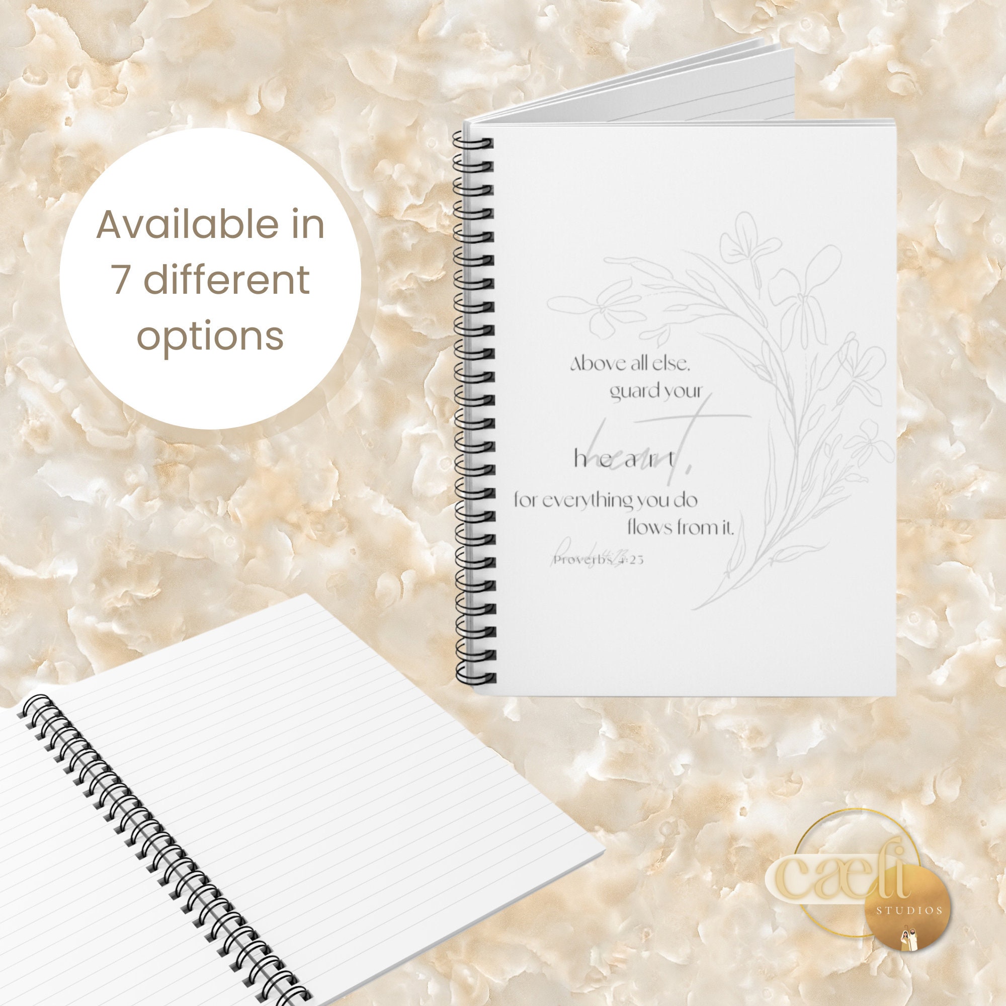 Spiral Notebook Christian Notebook Planner Catholic Evening Prayer ...