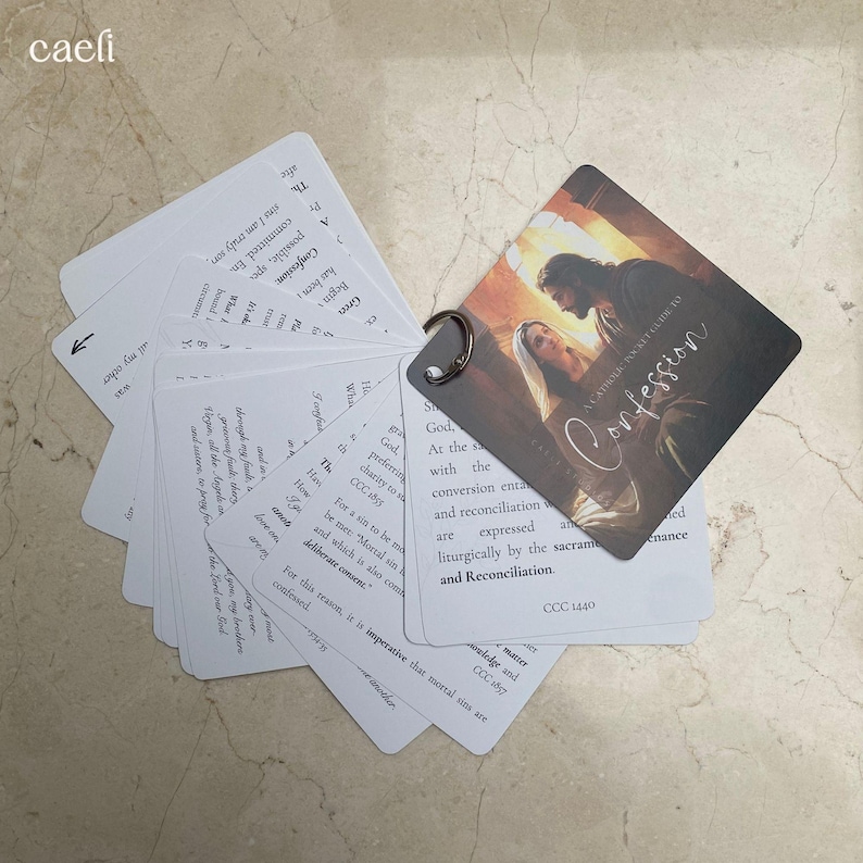 Confession Printable Guide Sacrament of Reconciliation Digital Catholic ...