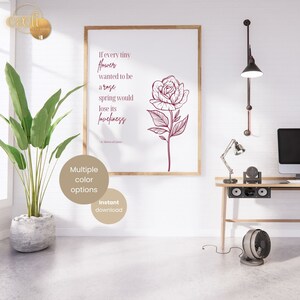St. Thérèse of Lisieux Quote Catholic Wall Art the Little Flower ...