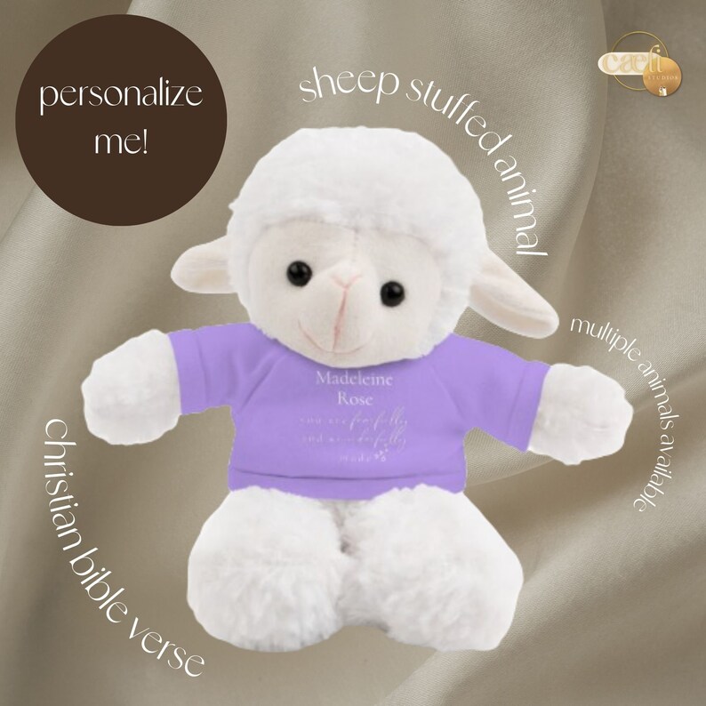 Personalized Stuffed Animal Fearfully and Wonderfully Made Customized ...