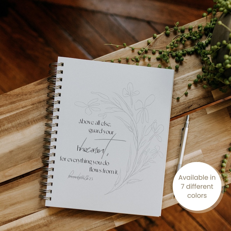 Spiral Notebook Christian Notebook Planner Catholic Evening Prayer ...