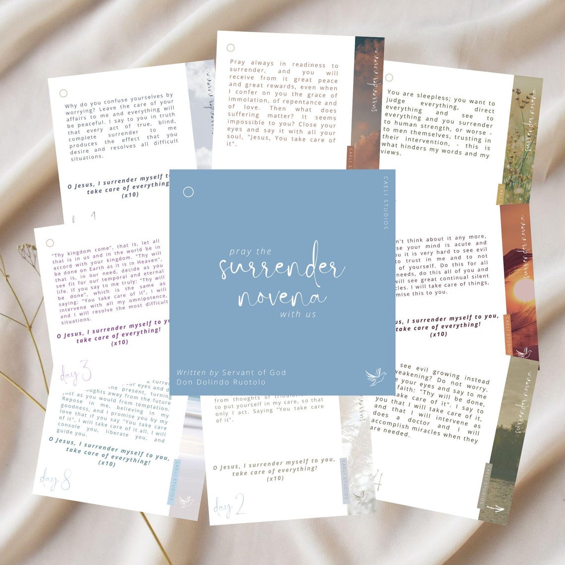 Surrender Novena Printable Prayer Booklet 9-day Digital Catholic Novena ...