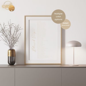 Litany Prayer Catholic 3 Piece Wall Art Sacred Heart Saint Joseph ...