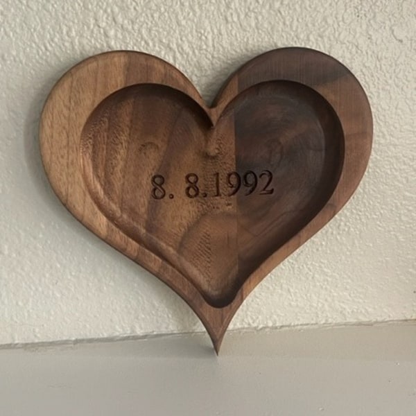 Heart Shaped Tray - Etsy