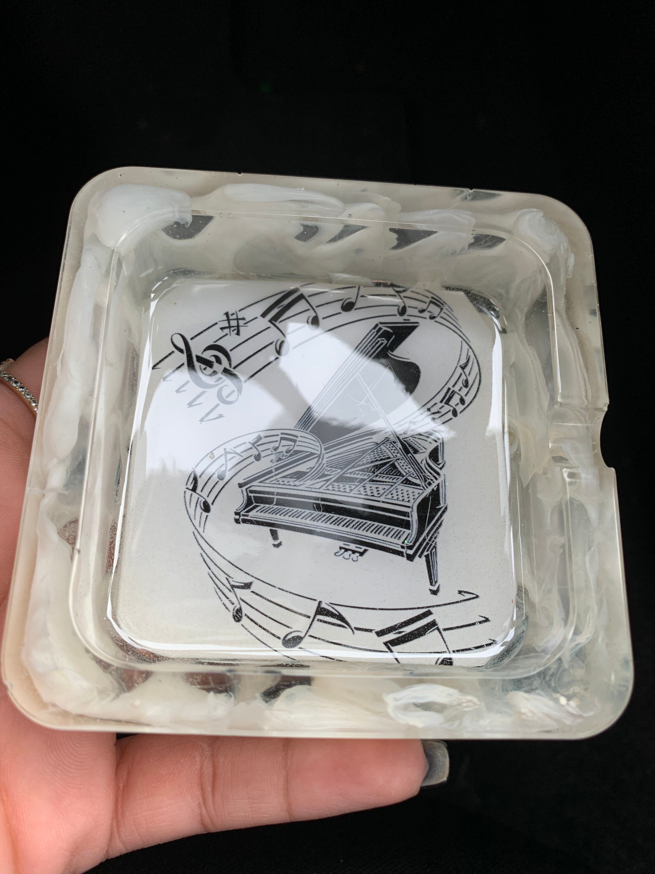 Piano Swirl Ashtray Piano Art Gifts for Piano Player Gifts - Etsy UK