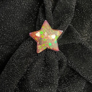 Chunky Resin Star Rings - Etsy