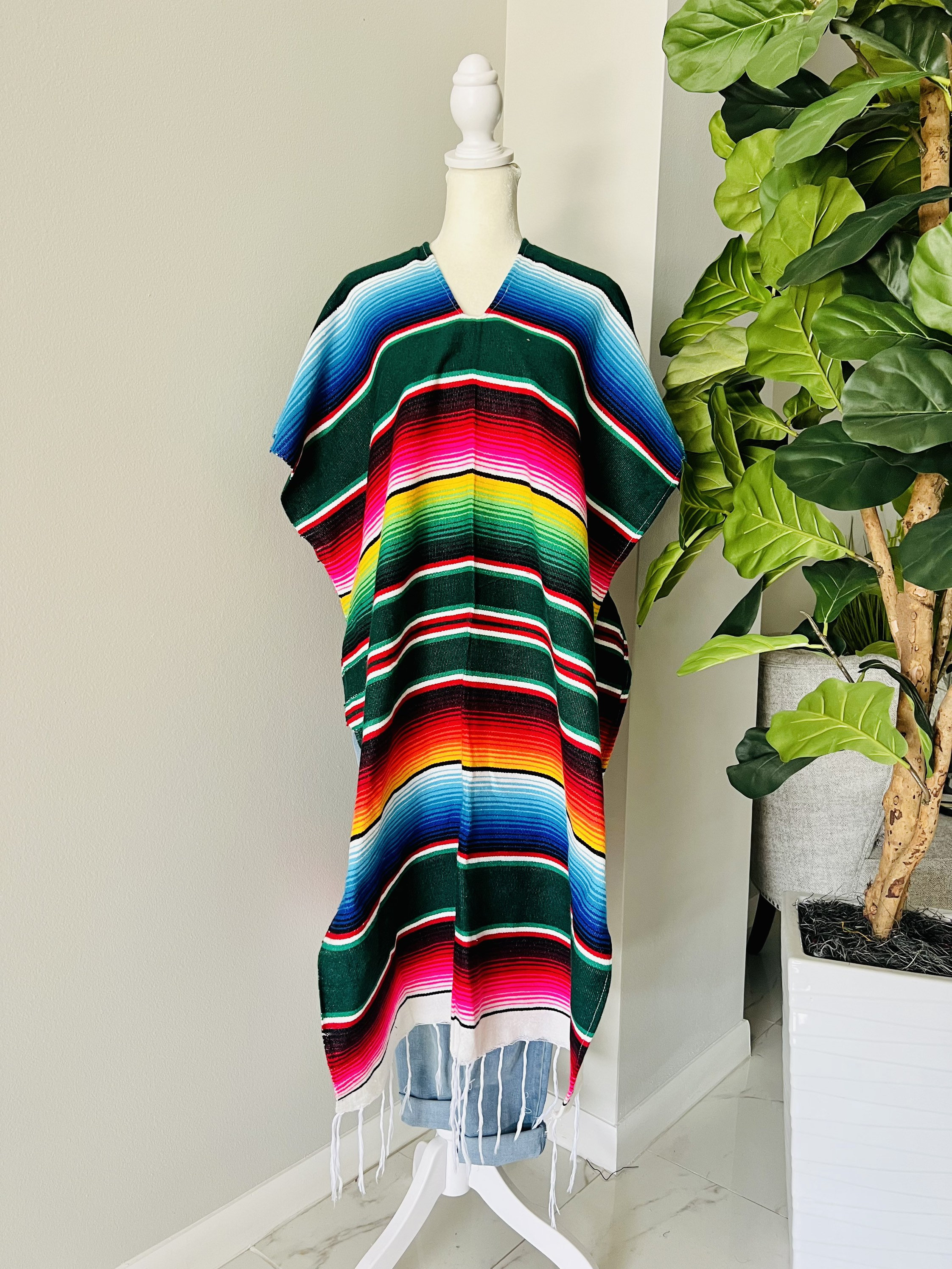 Gaban Artesanal Mexicano zarape/gaban Hecho En Mexico/zarape - Etsy