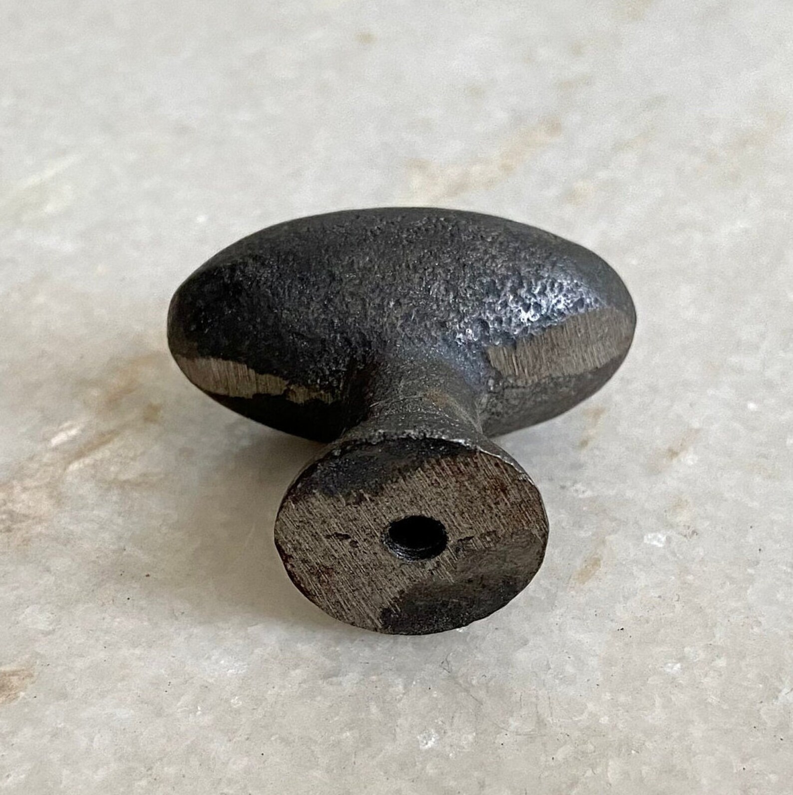 Rustic Cast Iron Egg Knob: Kitchen Cabinet Hardware - Etsy