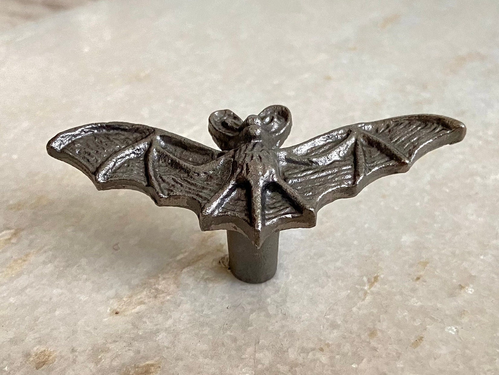 Cast Iron Bat Knob Kitchen Cabinet Knobs Wardrobe Knobs - Etsy