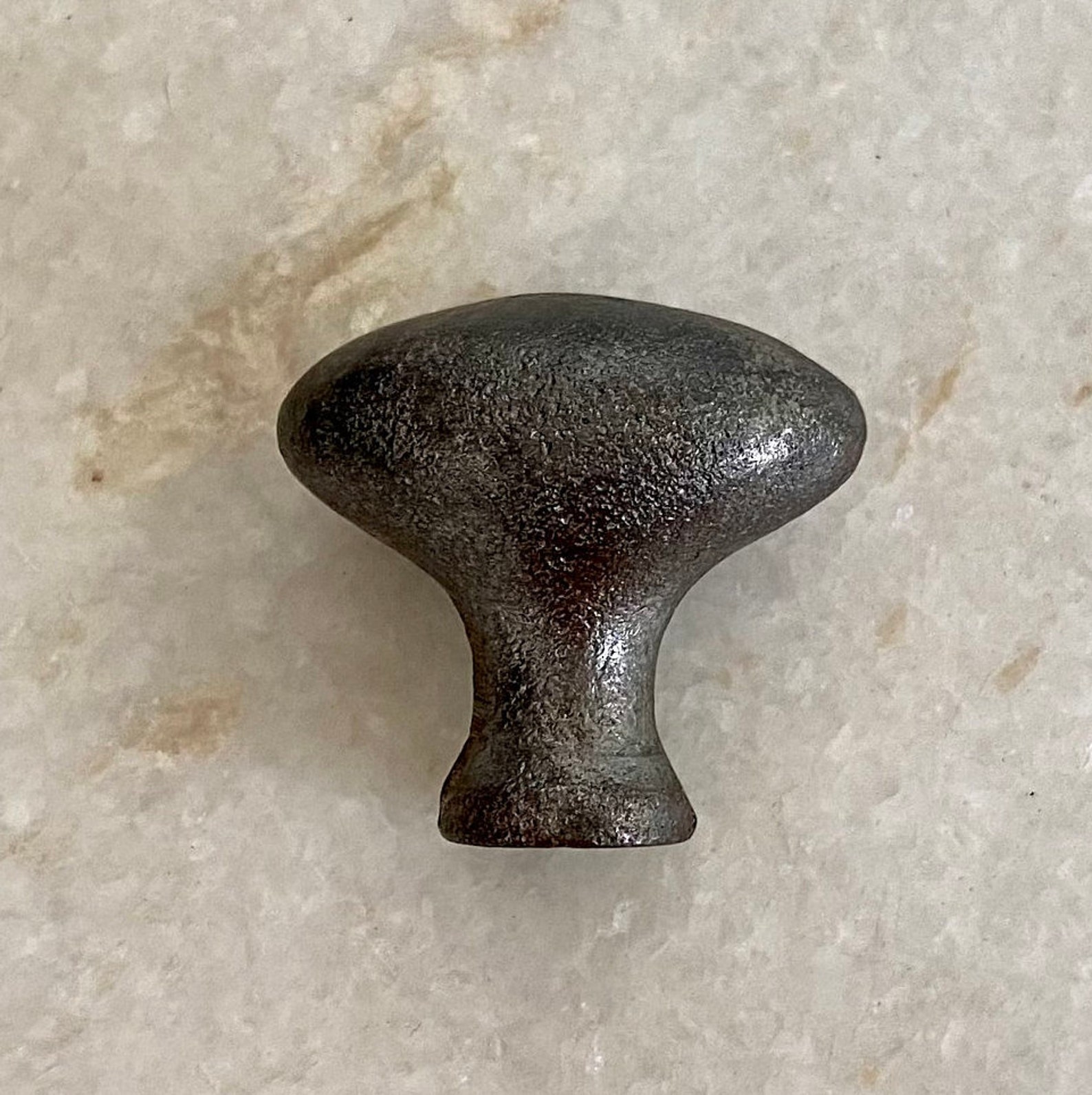 Rustic Cast Iron Egg Knob: Kitchen Cabinet Hardware - Etsy