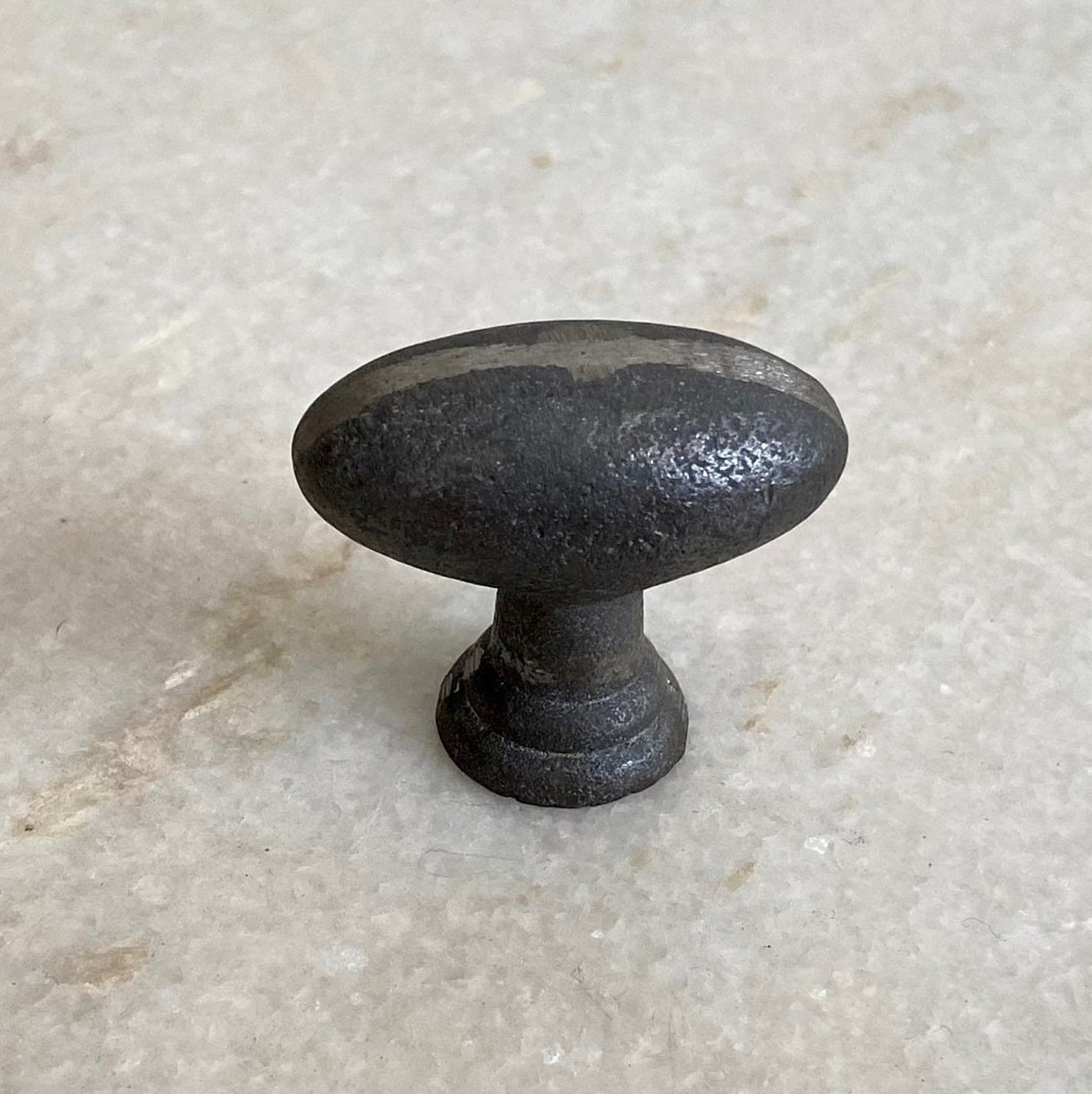 Rustic Cast Iron Egg Knob: Kitchen Cabinet Hardware - Etsy