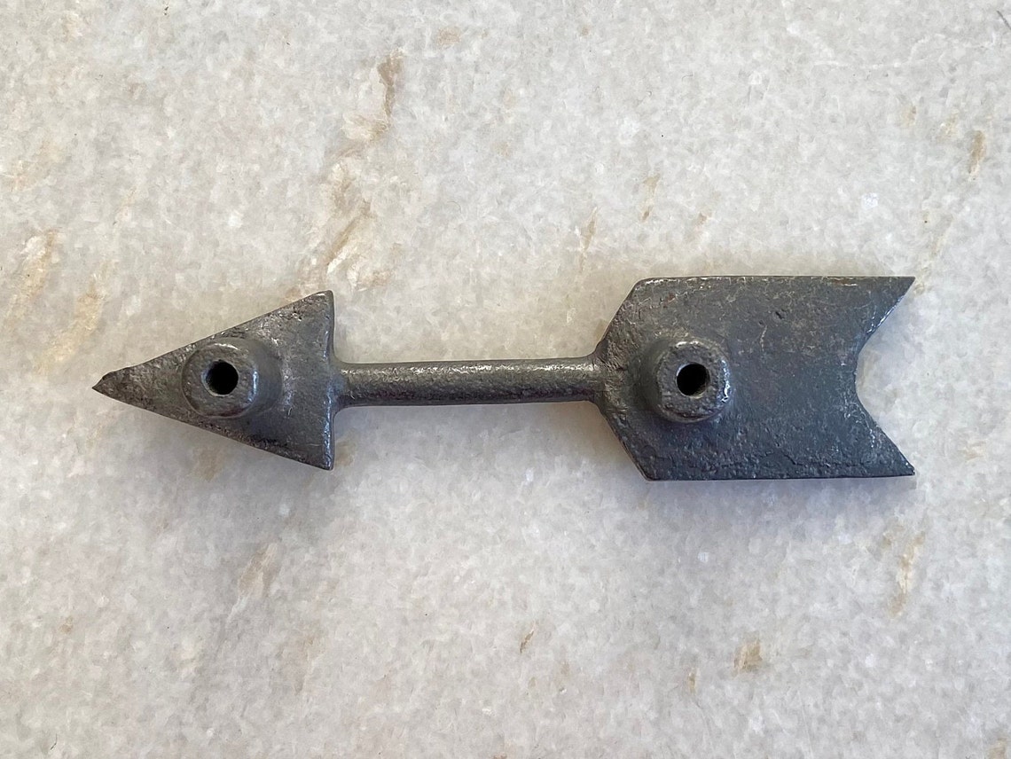 Cast Iron Handle With Arrow Design Kitchen Cabinet Handles - Etsy