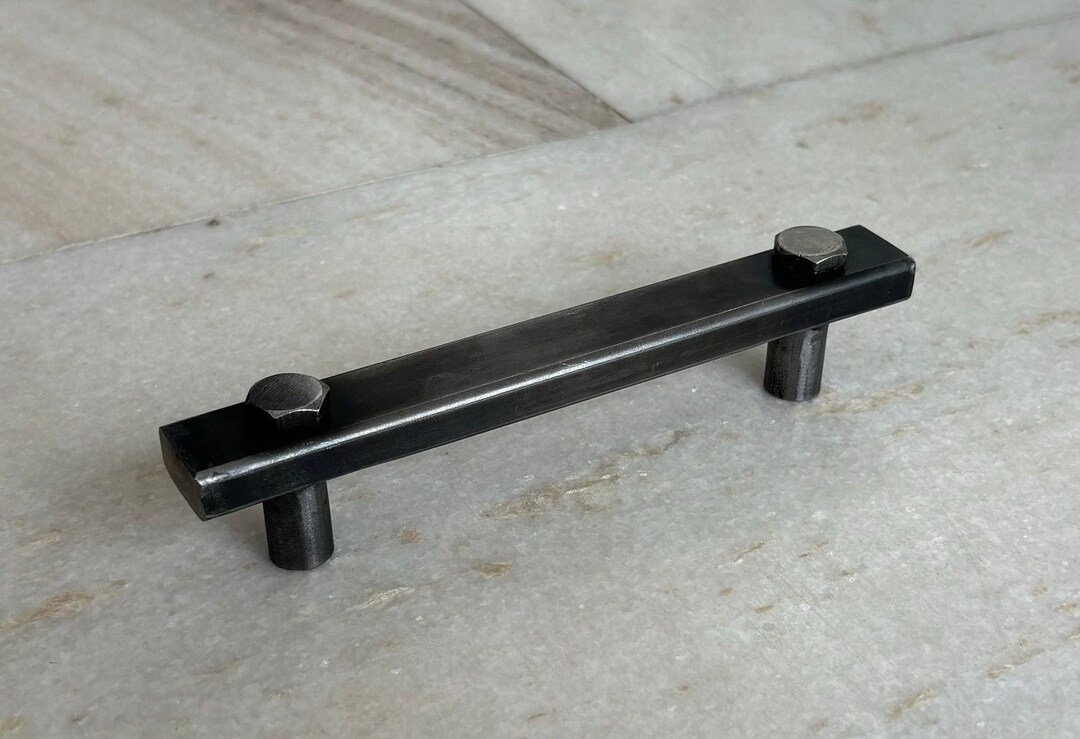 Iron Pipe Handle With Bolt Design, Kitchen Cabinet Handles, Wardrobe ...
