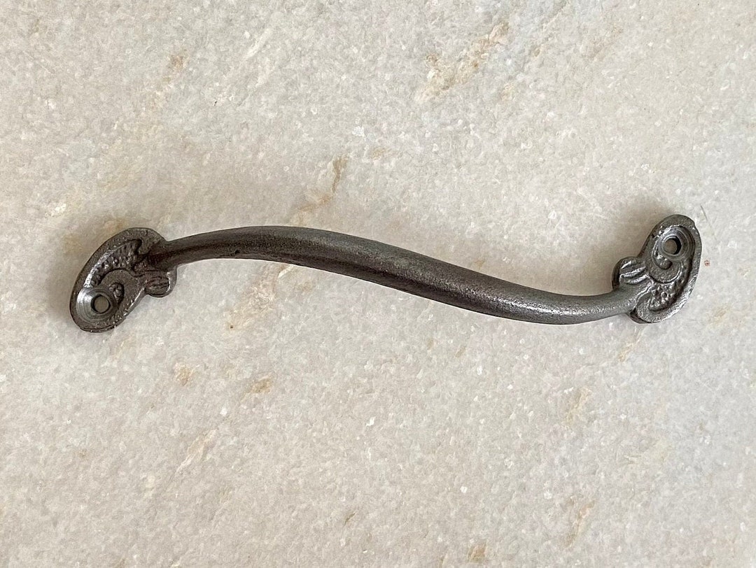 Cast Iron Handle, Kitchen Cabinet Handles, Wardrobe Handles, Black Cast ...