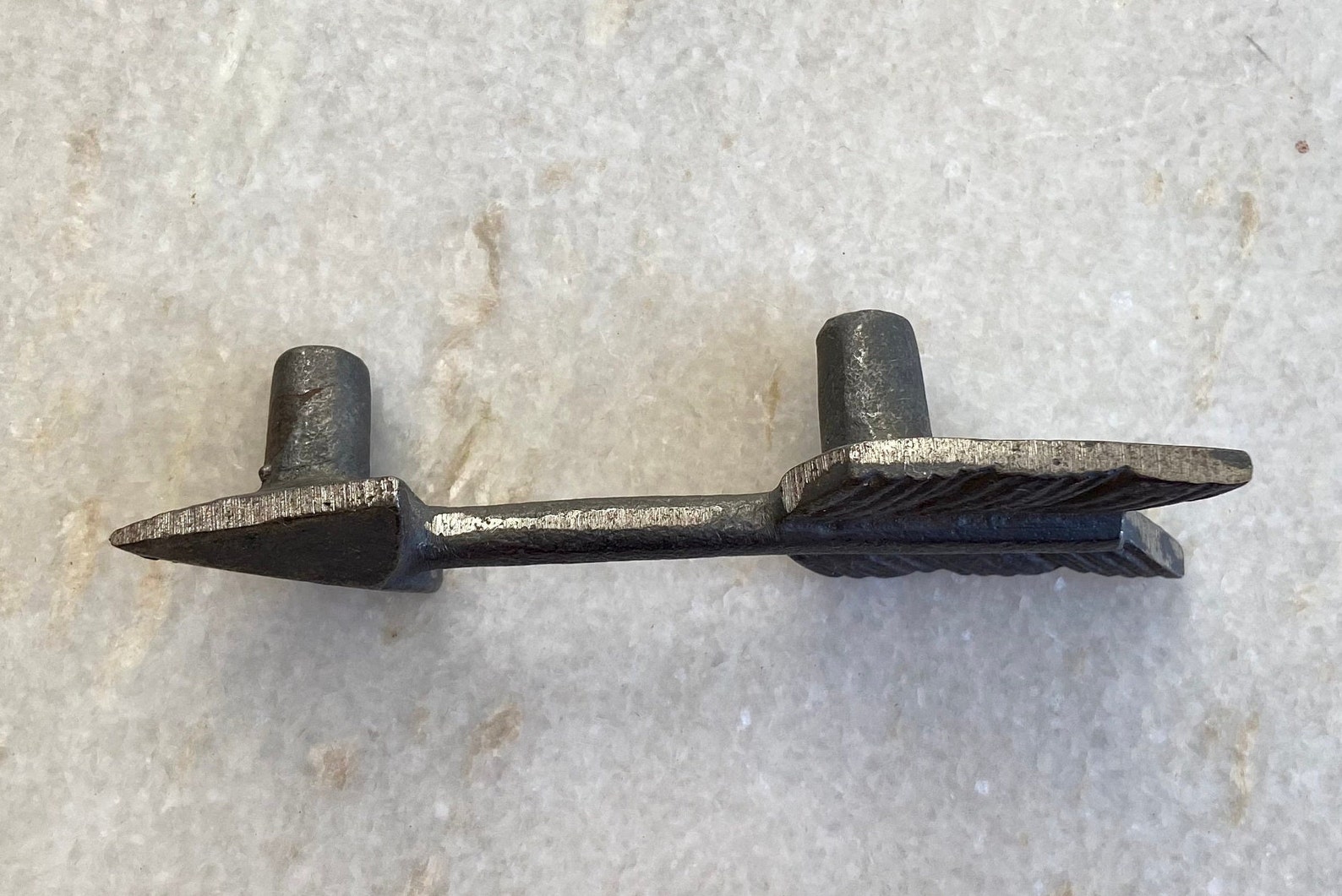 Cast Iron Handle With Arrow Design Kitchen Cabinet Handles - Etsy