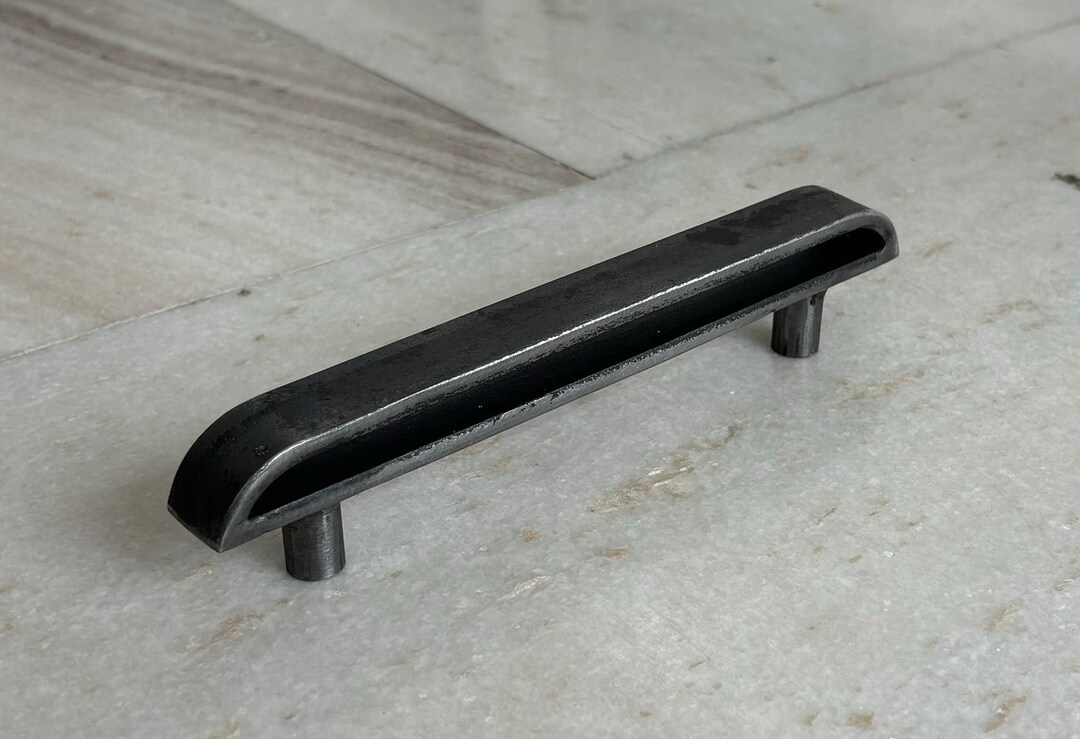 Iron Flats Handles, Kitchen Cabinet Handles, Wardrobe Handles, Black ...