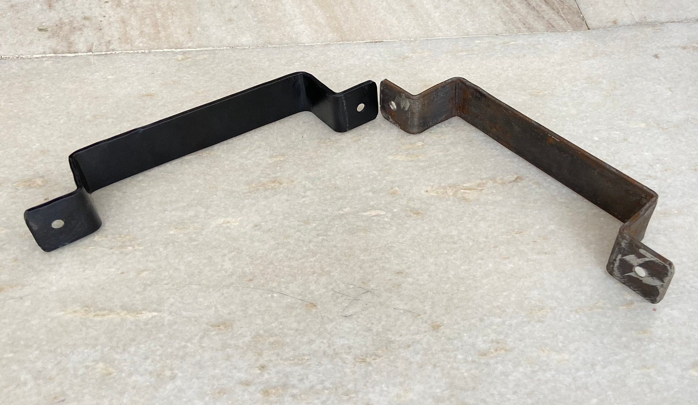 Black Iron Draw Handle Barn Door Style Handlefurniture Pull | Etsy