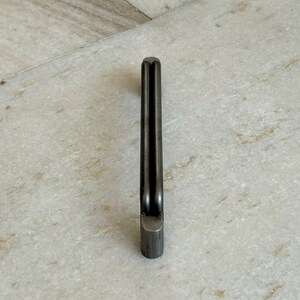 Rustic 2 Rod Iron Handle: Kitchen Cabinet, Wardrobe Drawer Pull - Etsy