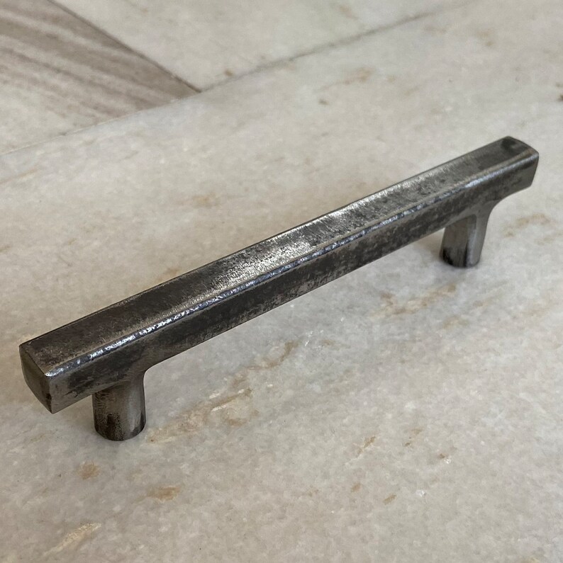 Iron Square Pipe Handles Kitchen Cabinet Handles Wardrobe - Etsy