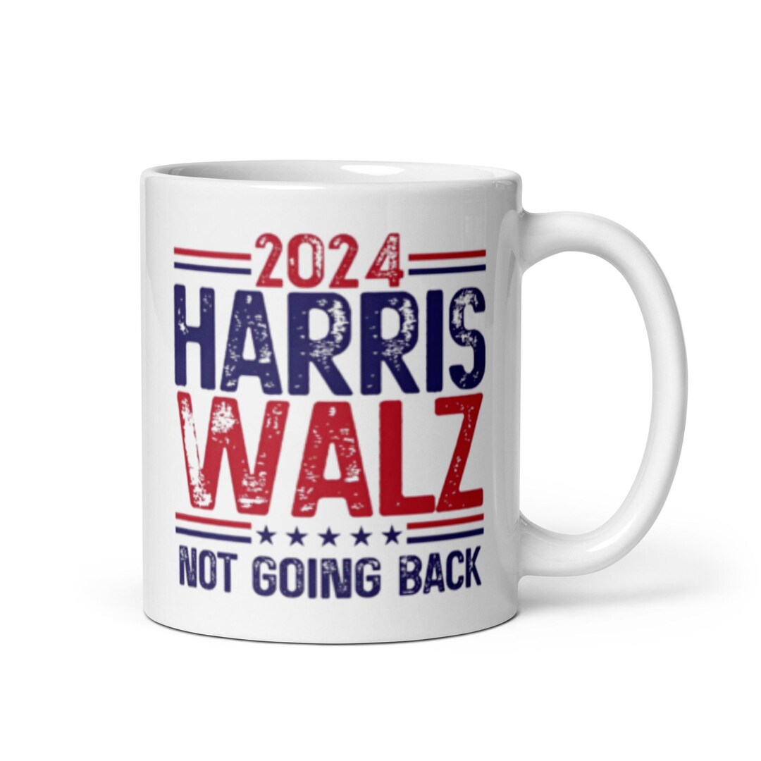 Harris Walz Mug, Kamala Harris Tim Walz 2024 Coffee Mug, Election 2024 ...