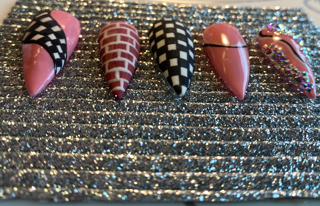 Drag Race Werkroom Press on Nails for Men Women and Kids With Brick ...