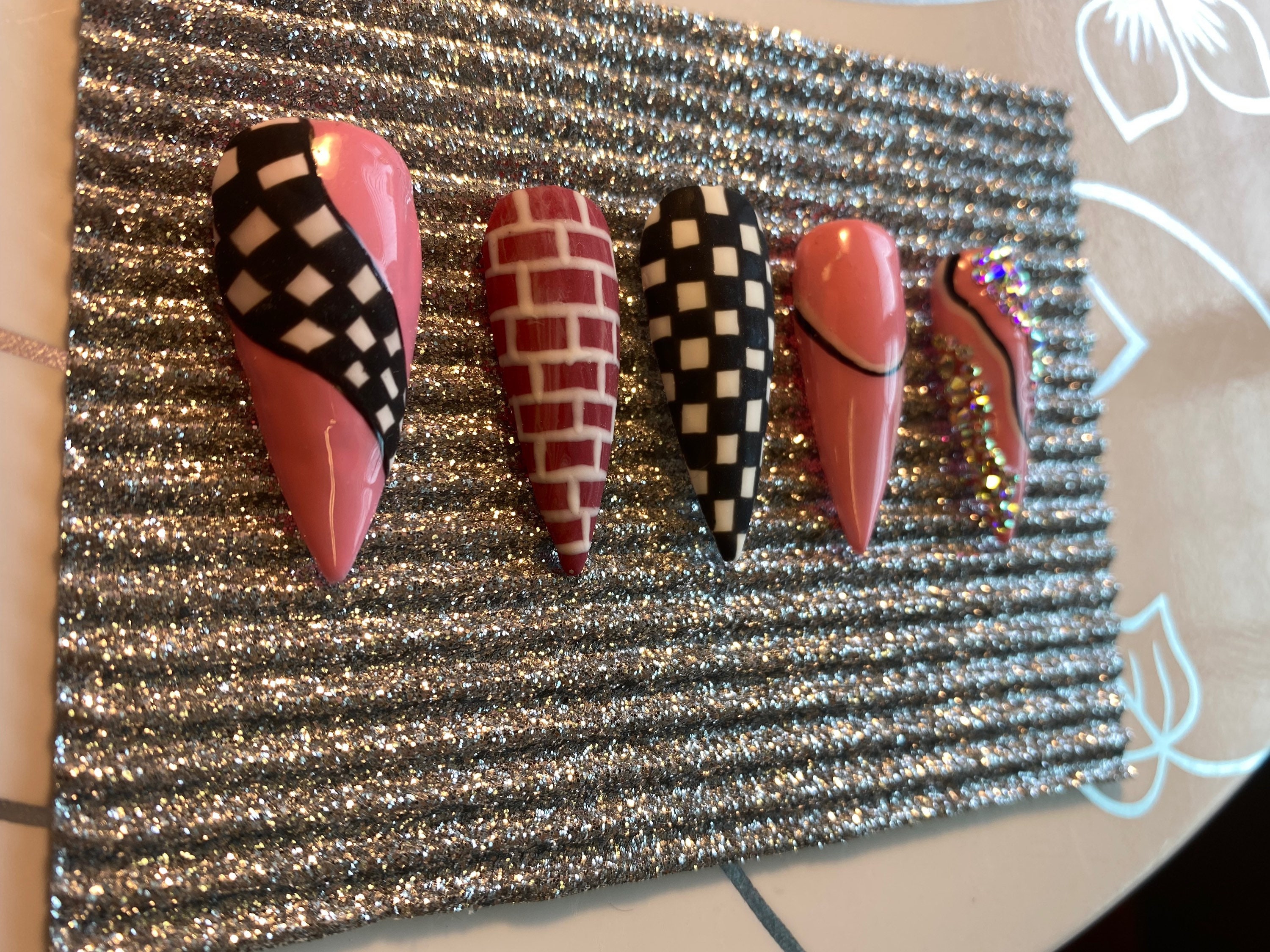 Drag Race Werkroom Press on Nails for Men Women and Kids With Brick ...