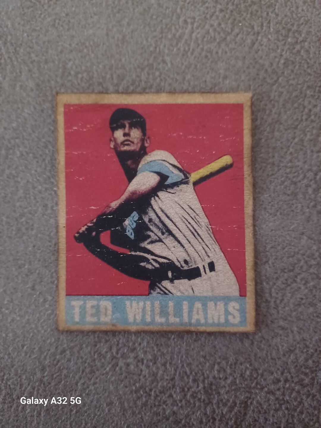 Ted Williams Baseball Card. Series 79. Dated 1949. Condition as Shown ...