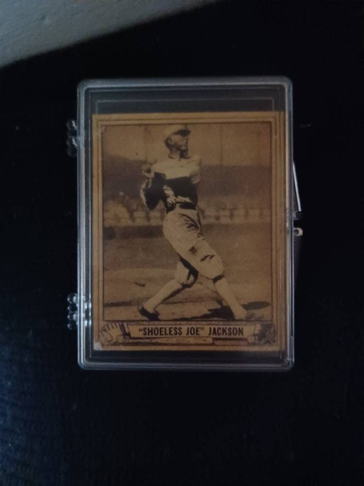 Shoeless Joe Jackson Baseball Card