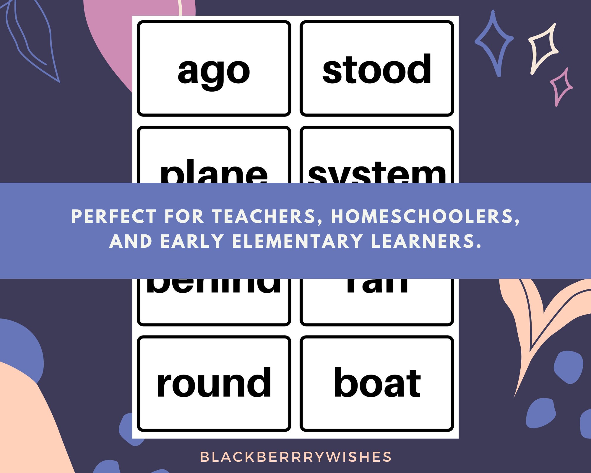 Toys For Early Elementary School or Homeschool Reading and Writing Fry ...