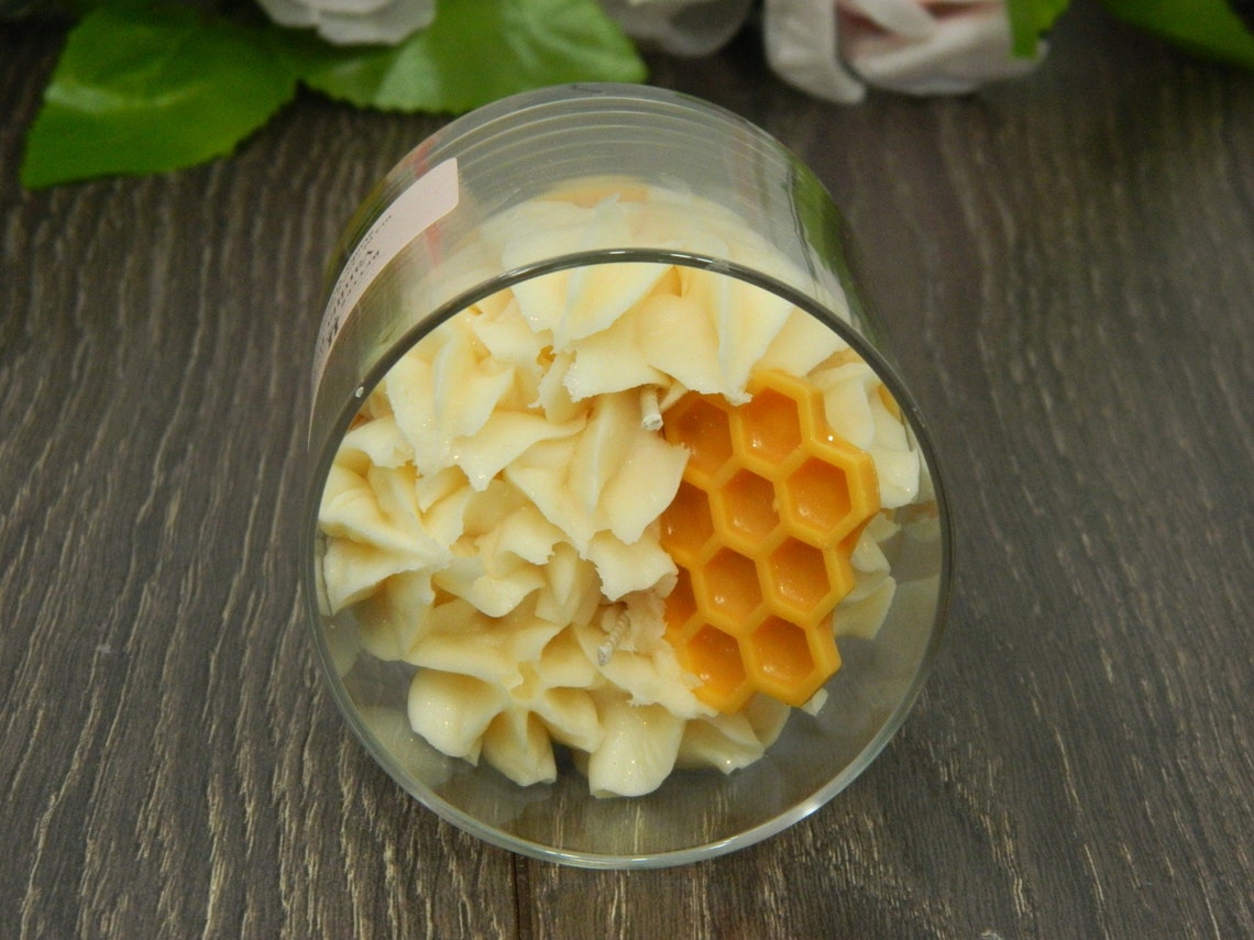 Vanilla Bee Candle Honey Vanilla Scent - Etsy