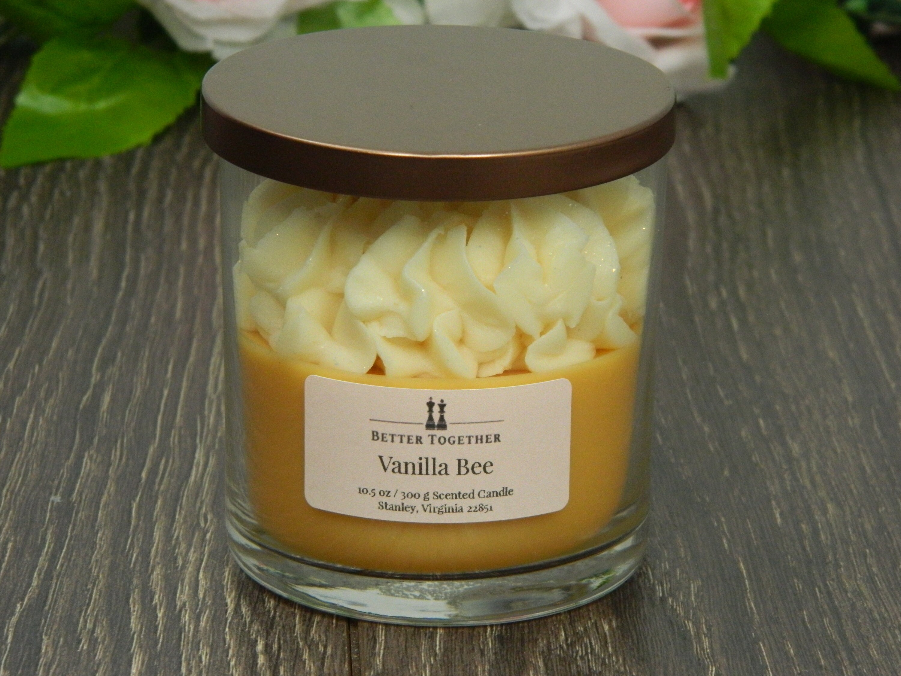 Vanilla Bee Candle Honey Vanilla Scent - Etsy