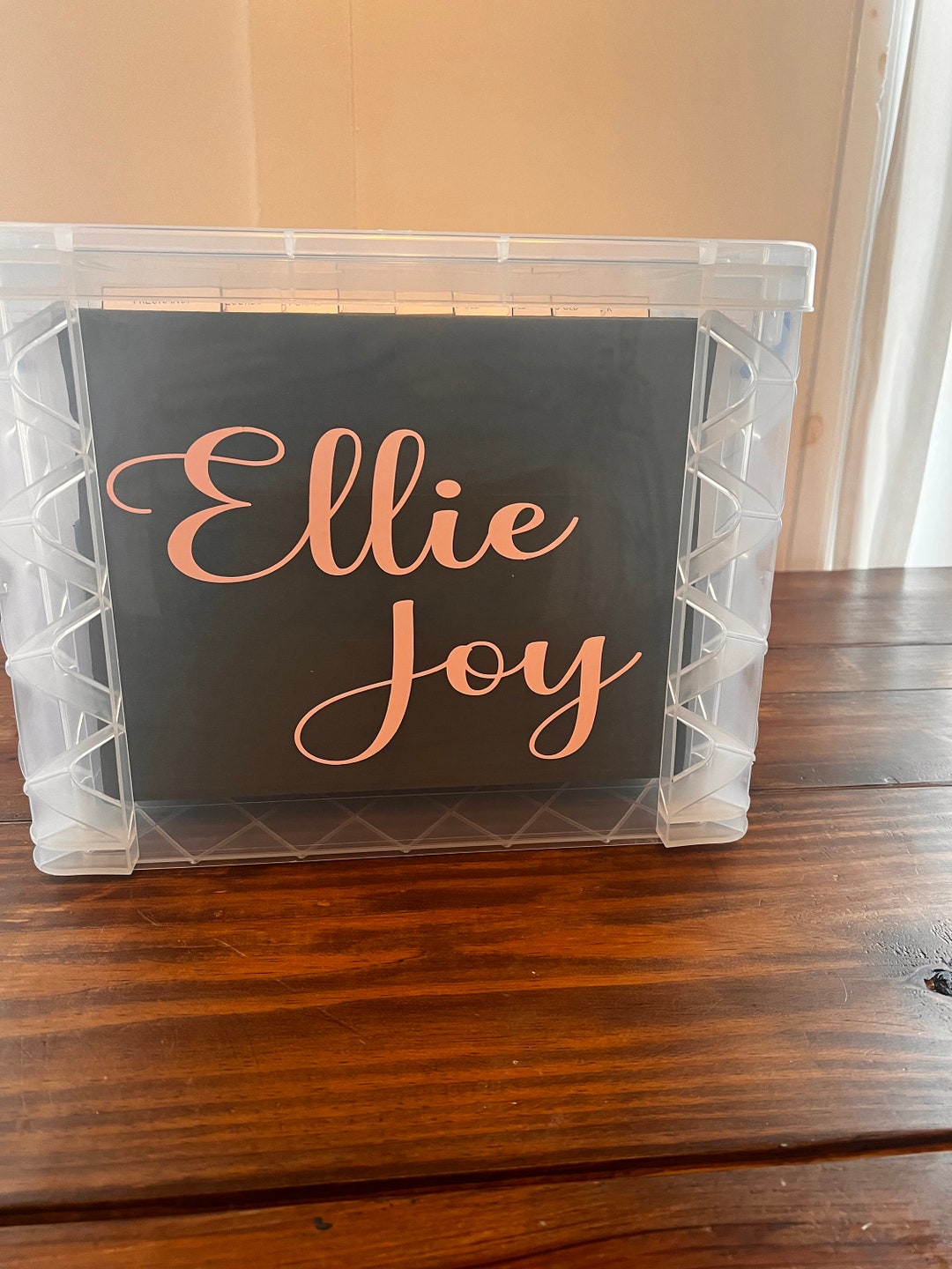 Baby Milestone Box - Etsy