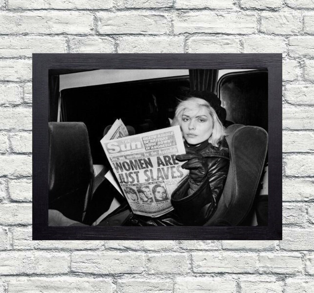 Debbie Harry Vintage Photograph Retro Wall Art Debbie Harry Photo Print ...