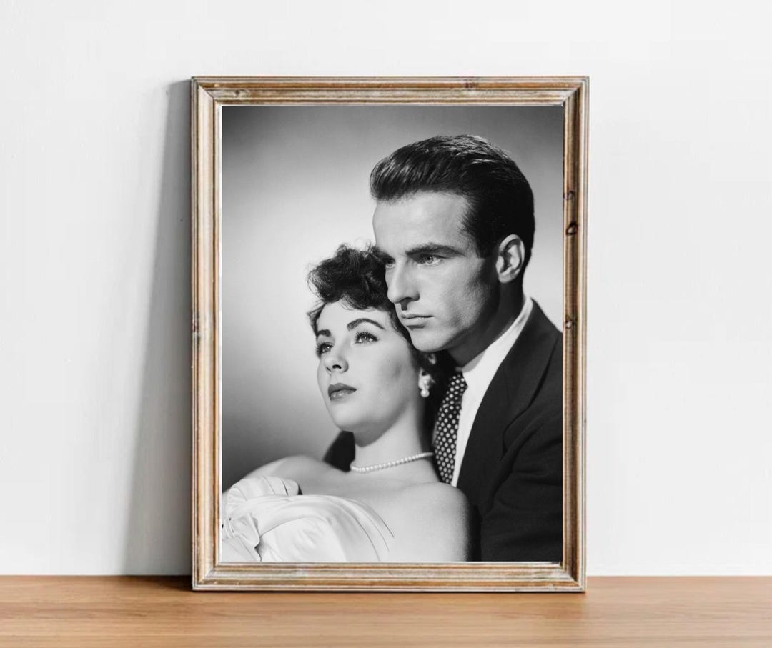 Elizabeth Taylor and Montgomery Clift - Vintage Photographs - Classic ...
