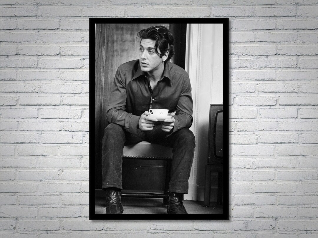Al Pacino Vintage Photograph - Retro Wall Art - Al Pacino Photo Print ...
