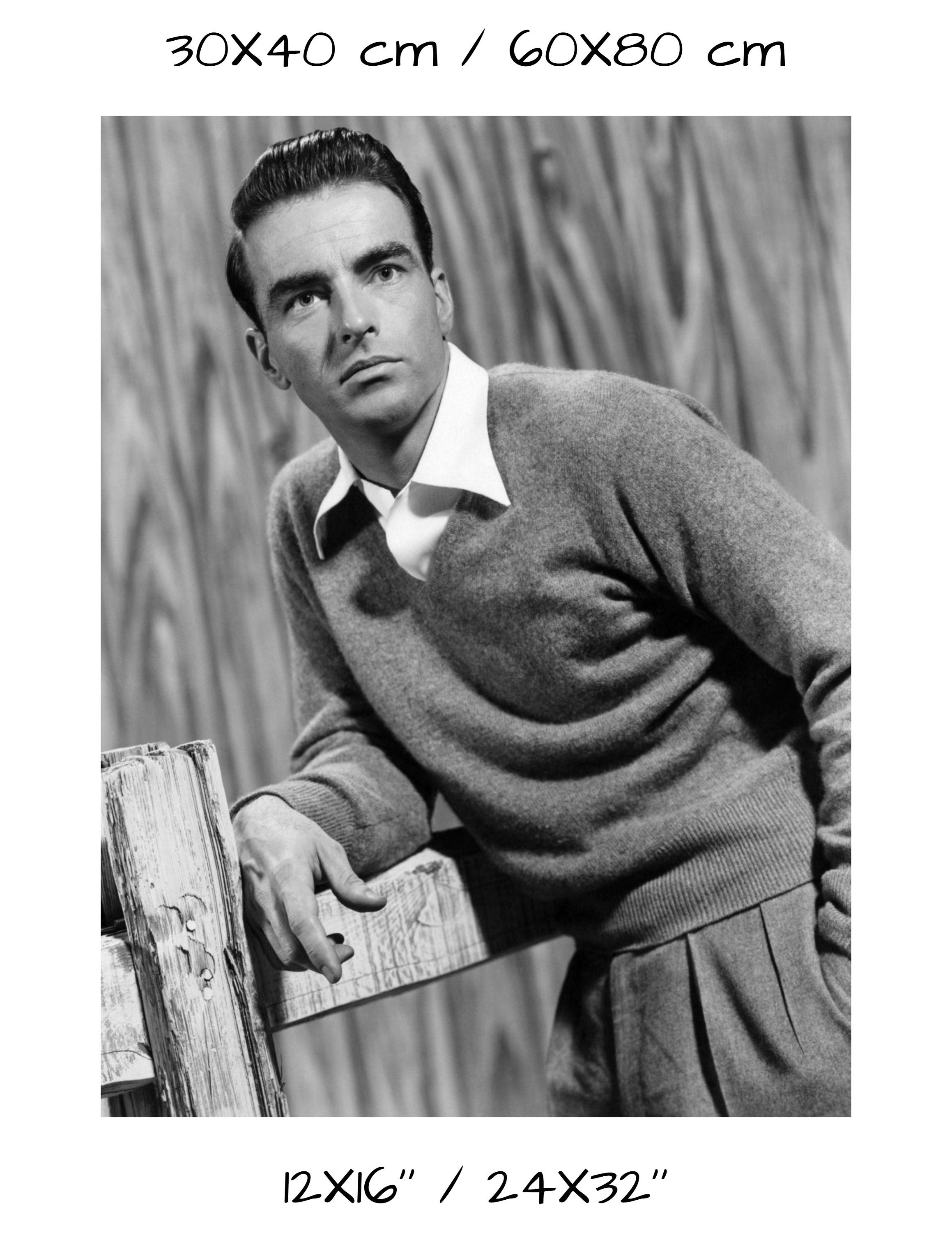 Montgomery Clift Vintage Photograph - Classic Hollywood Movie Poster - Etsy