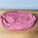 FOM Brookstone Pink Tube Microbead Nylon Plush Stuffed Pillow 12 With ...